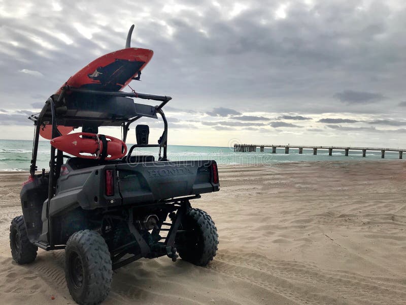 Endless Beach Surfboard & Jeep Editorial Photo - Image of jeep ...