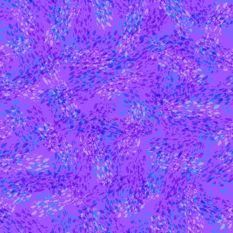 Endless Blue and Purple Spots. Stock Vector - Illustration of leather ...