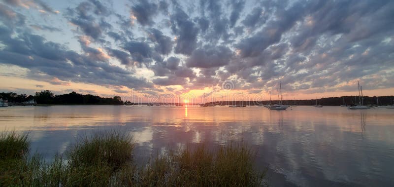Endless Clouds with Our Summertime View Stock Photo - Image of morning ...