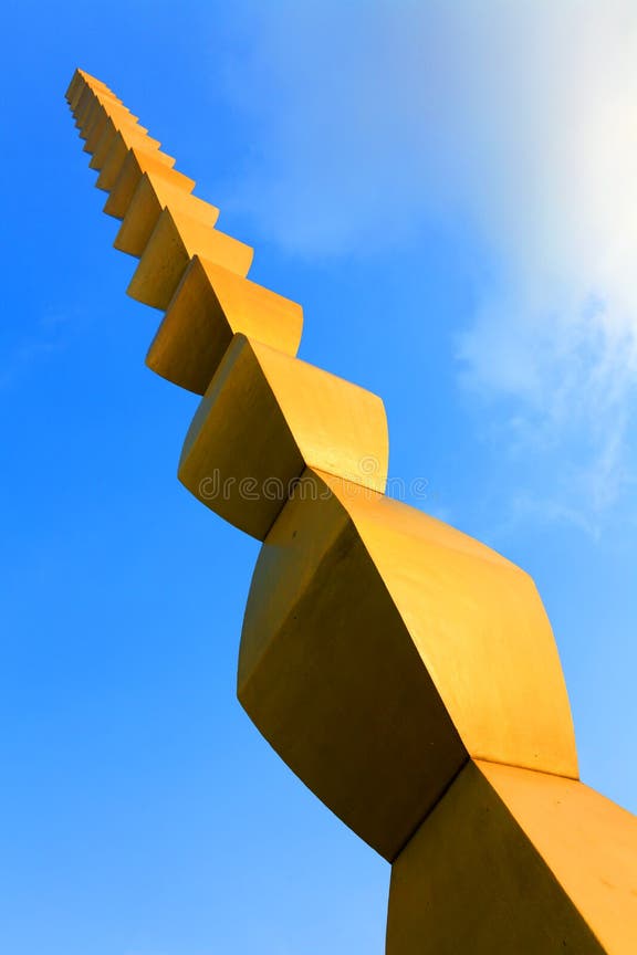 The Endless Column stock image. Image of sculpture, europe - 12140353