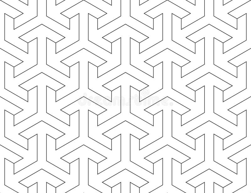 Endless Complex Pattern stock vector. Illustration of background ...