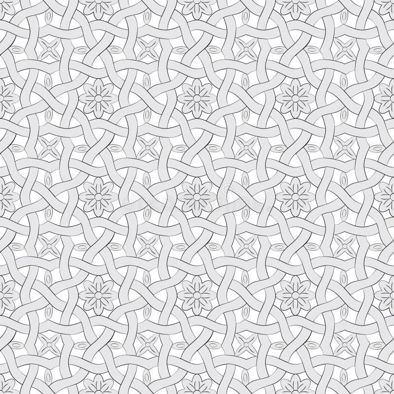 Endless Complex Pattern stock vector. Illustration of circle - 181096011