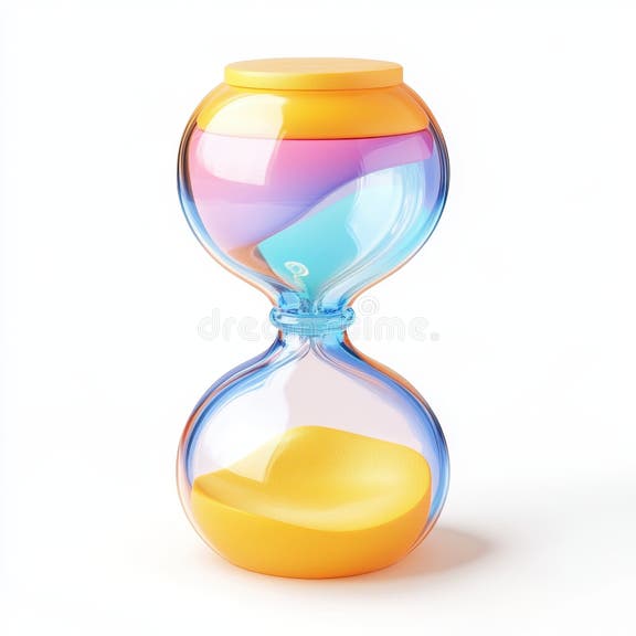 An Endless Cycle of Time Depicted by Multiple Clocks Representing Times ...