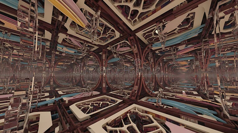 Endless Futuristic Tunnel Stock Illustrations – 5,522 Endless ...