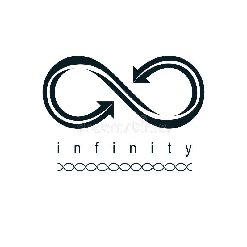 Endless Infinity Loop Conceptual Logo, Vector Special Sign. Stock ... Endless Infinity Loop Conceptual Logo, Vector Special Sign. Stock ...
