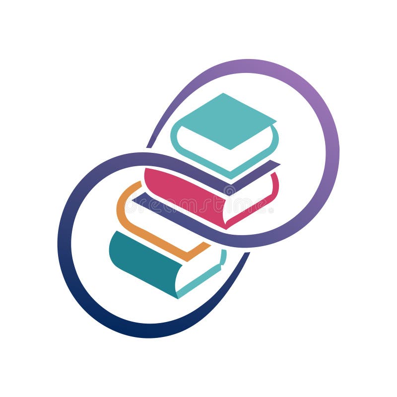 Endless Learning Stack: Books and Infinity Symbol for Education and ...
