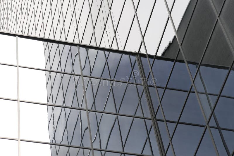 Endless Line of Windows on an Office Building Stock Photo - Image of ...