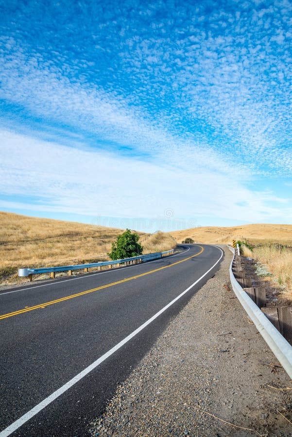 Endless Long Road in the California USA Stock Photo - Image of scenic ...
