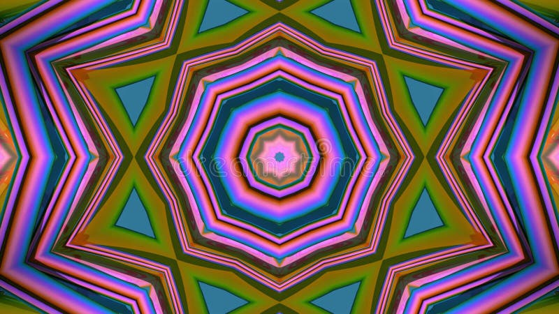 A Mind Blowing and Hypnotizing Animated Mandala. Stock Video - Video of ...