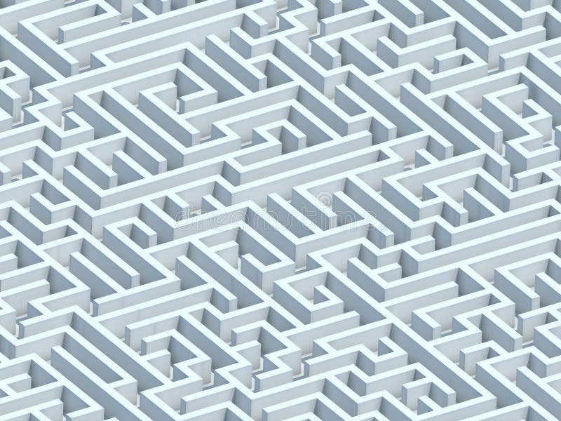 Endless Maze stock image. Image of puzzle, wall, maze - 30816003