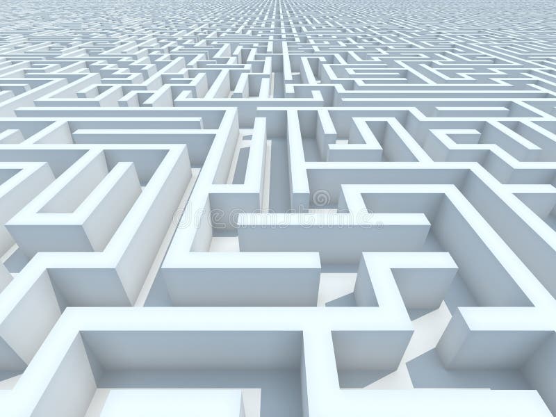 Endless Maze stock image. Image of puzzle, exploration - 30816019