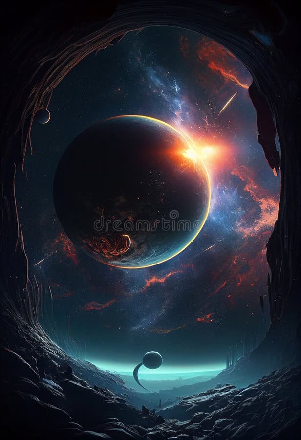 An Endless Number of Bright Stars and Planets Surrounded by Cosmic ...