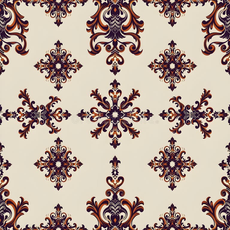 An Endless Pattern Based on Arabic, Islamic Models with a Variety of ...