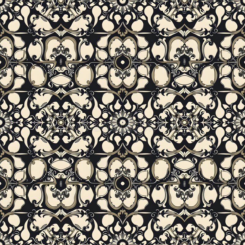 An Endless Pattern Based on Arabic, Islamic Models with a Variety of ...