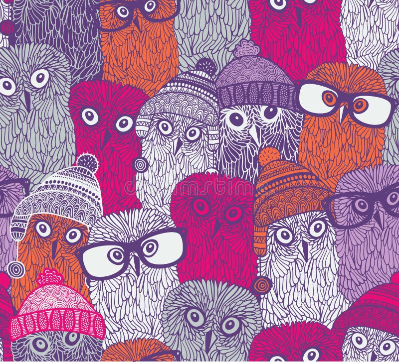 Endless Pattern with Flying Saucers on Blue Stock Illustration ...