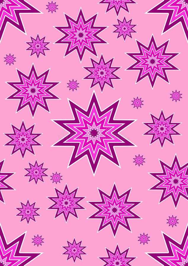 Decorative stars dividers stock illustration. Illustration of ...