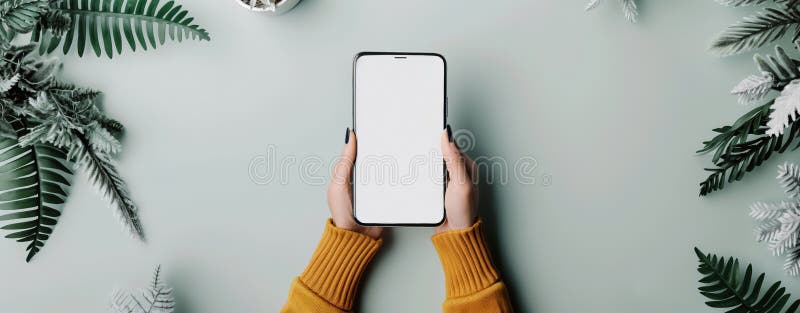 Endless Possibilities with a Blank Screen Stock Photo - Image of ...