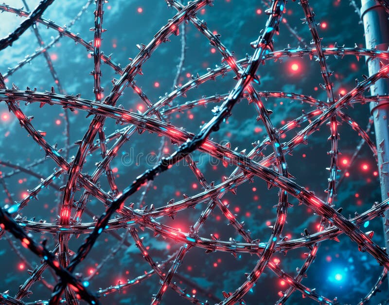 Endless Prismatic Tangles Stock Illustrations – 2 Endless Prismatic ...