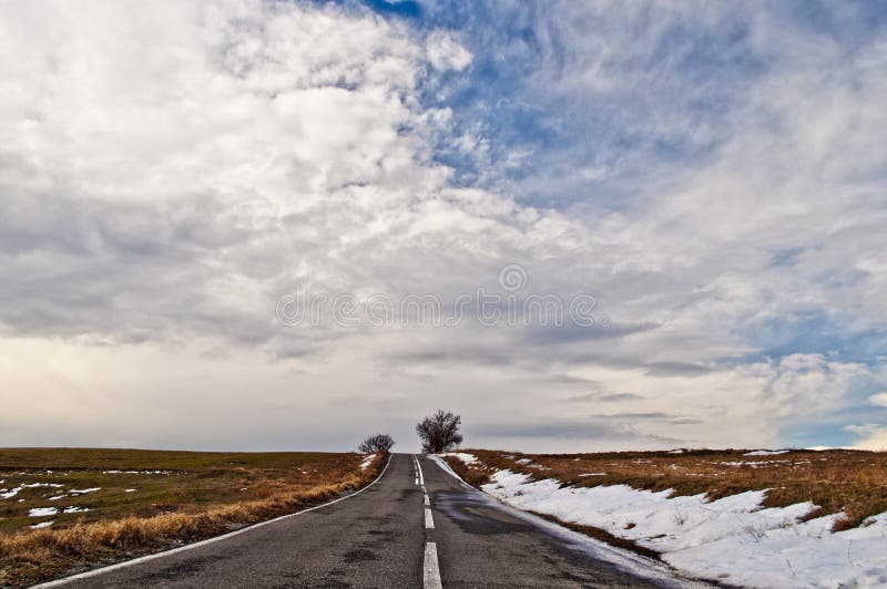 Endless road stock image. Image of country, long, lane - 29506215