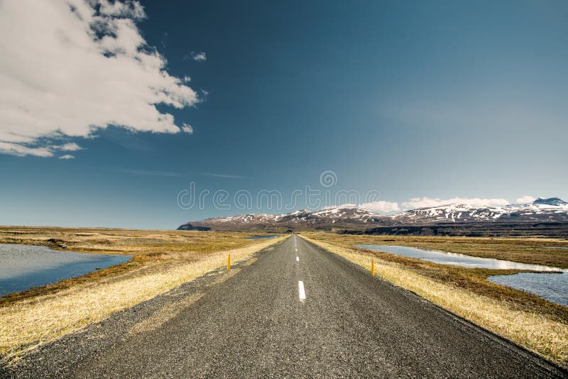 Endless road stock photo. Image of water, color, ring - 96576134