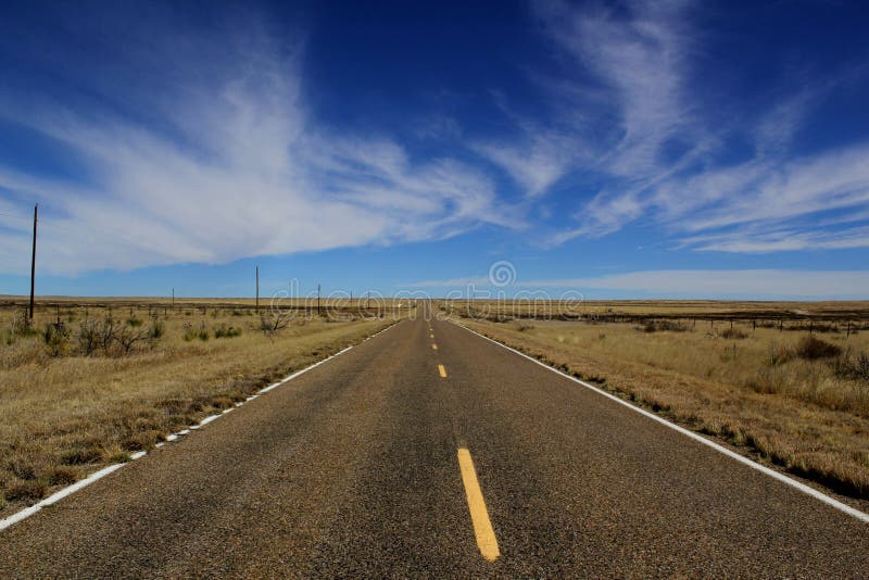 Endless Road - Road Leads through Beautiful Rural Farm Land ...
