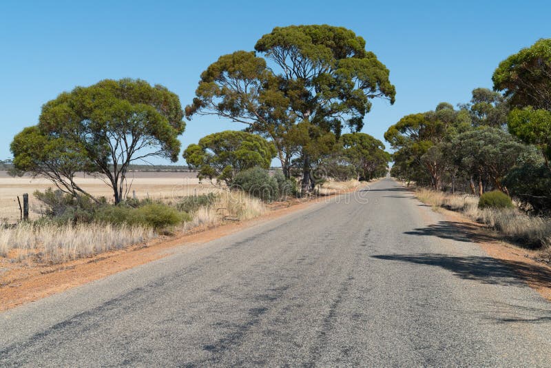 Road, Outback of Western Australia Stock Image - Image of clear, nature ...