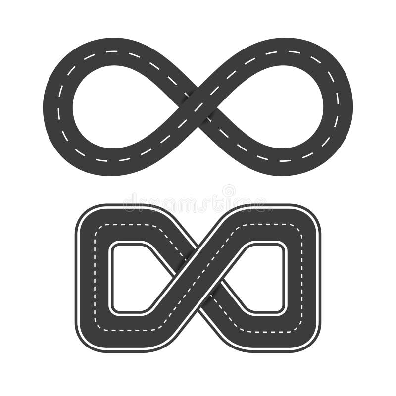 Figure Eight Road Stock Illustrations – 39 Figure Eight Road Stock ...