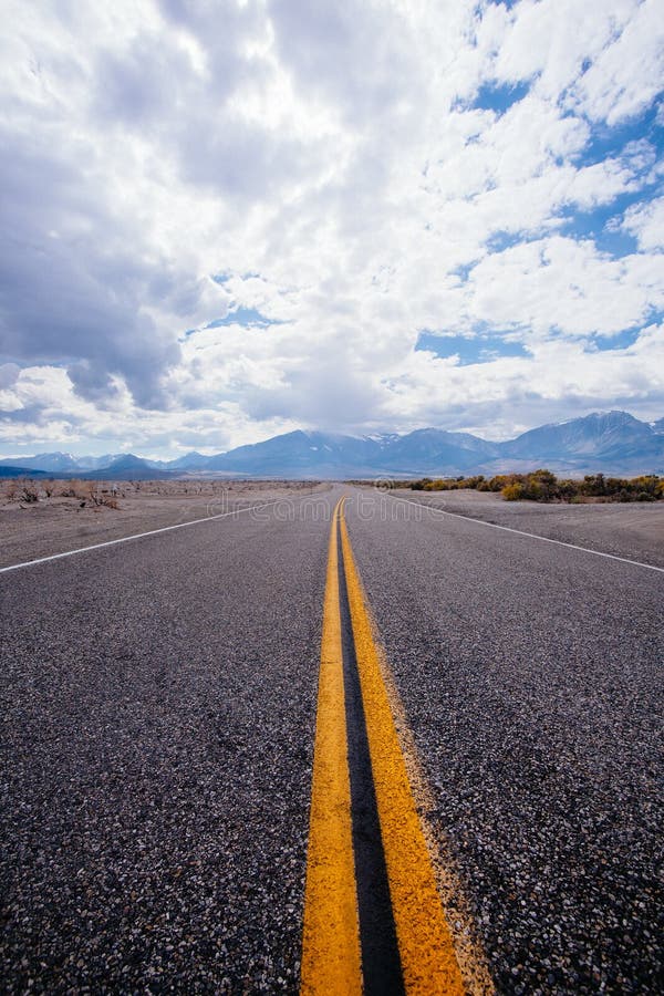 Endless Road stock photo. Image of destination, blue - 104267466