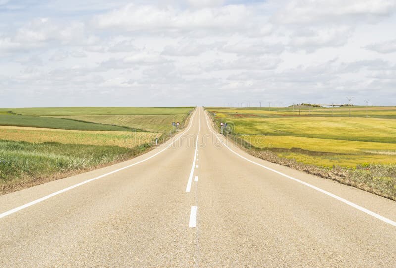 Road stock image. Image of traveling, landscape, agricultural - 41955023