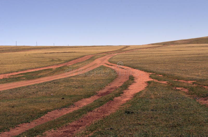 Endless roads stock photo. Image of fork, infinite, branching - 6274236