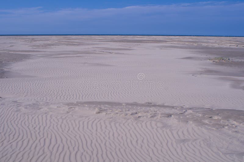 Endless and Lonely Road through the Desert Going into the Mountains of ...
