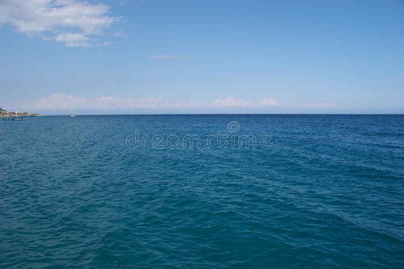 Endless Sea stock photo. Image of resort, purity, endless - 13319344