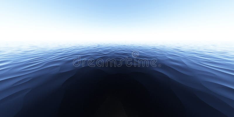 Endless Sea stock illustration. Illustration of endless - 42213839