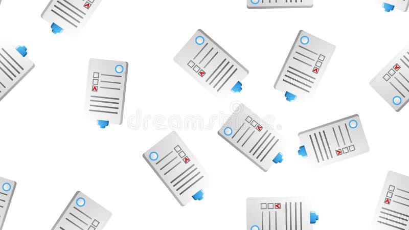 Endless Seamless Pattern of Medical Scientific Medical Objects Paper ...