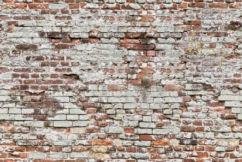 Endless Seamless Pattern of Old Brick Wall Stock Image - Image of ...