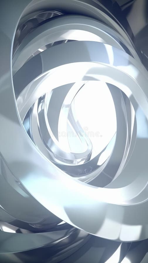 Endless Spiral into Infinity Mesmerizing Optical Generative AI Stock ...