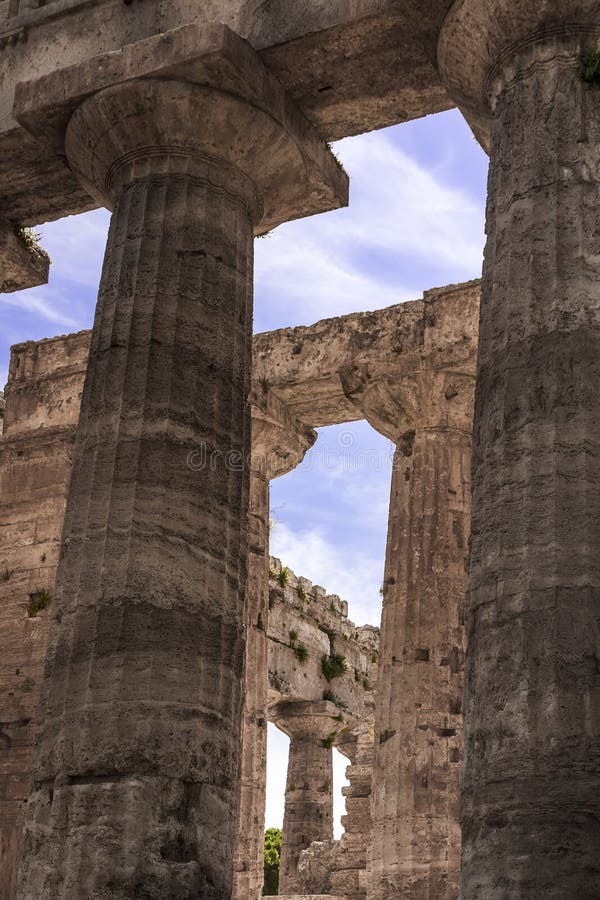 Endless Story in Poseidonia Stock Photo - Image of historic, culture ...