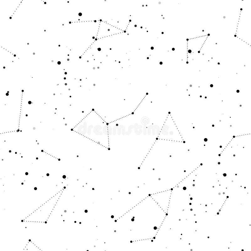 Endless Texture of Cosmic Universe Stock Vector - Illustration of ...