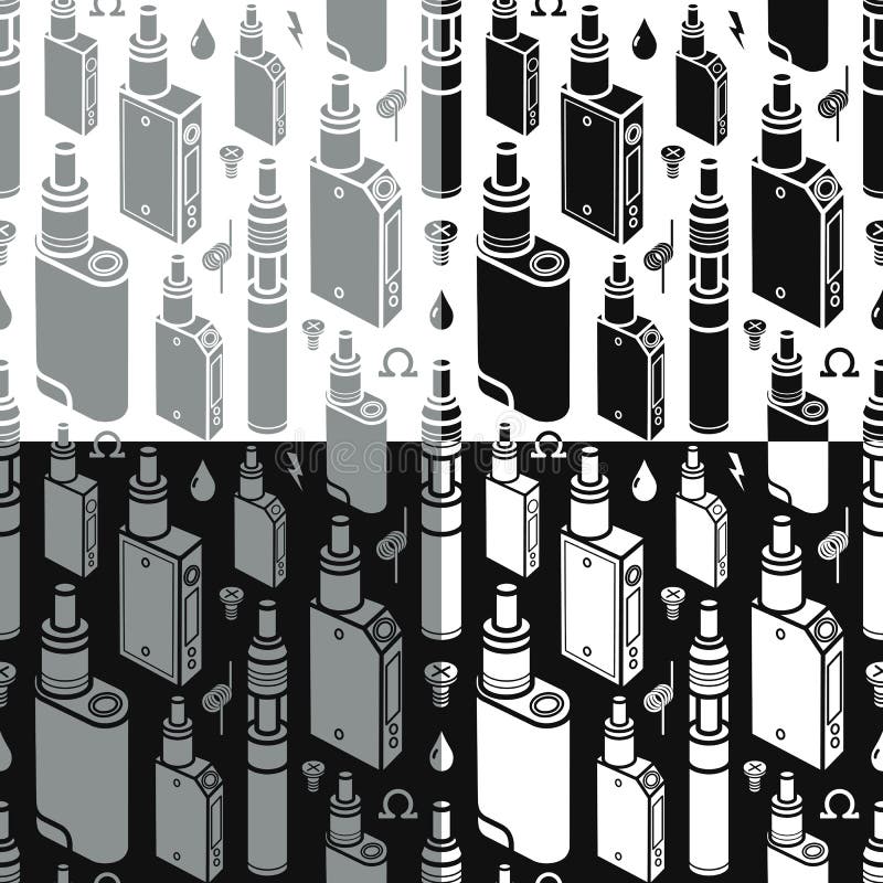 Vape Icon Set stock vector. Illustration of model, development - 82240997
