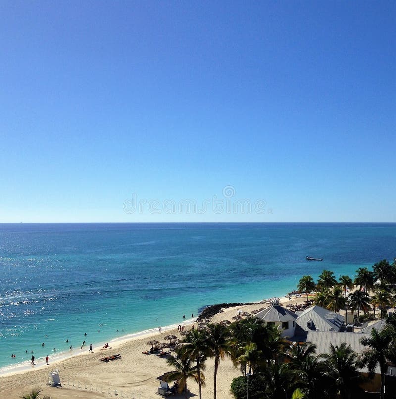 Bahamas ocean view stock image. Image of water, endless - 99786939