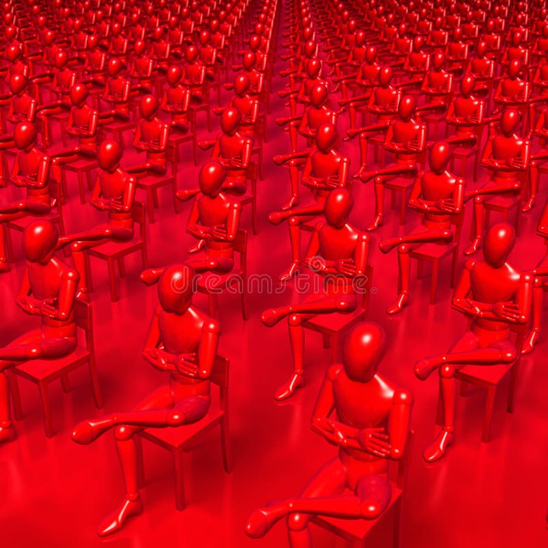 Endless waiting stock illustration. Illustration of chair - 51401822