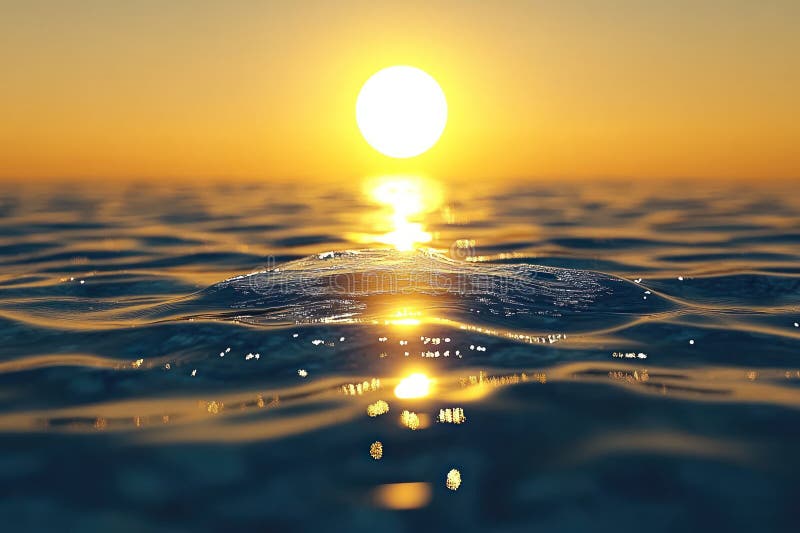 Endless Waves: a Mesmerizing Loop of Ocean Water in Motion Stock ...