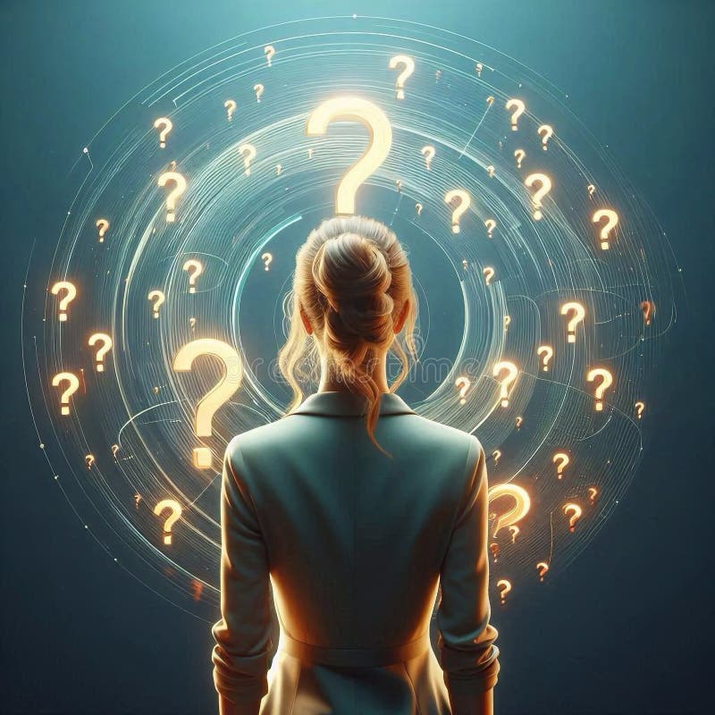 Asking a Woman stock illustration. Illustration of digital - 324951806