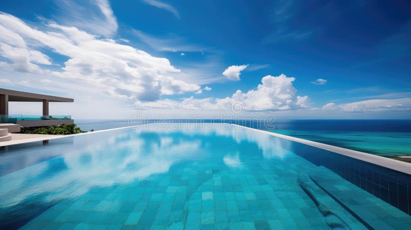 Endlessness infinity water stock illustration. Illustration of view ...