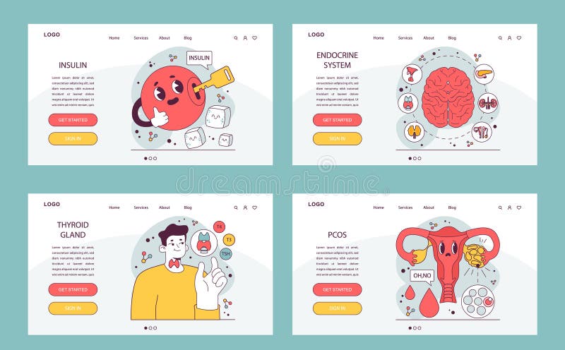 Endocrine System Hormonal Regulation and Feedback Loops AI-Generated ...