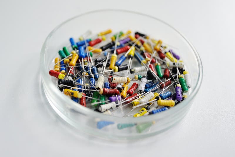 Endodontic Files and Reamers Stock Photo - Image of composite, nerve ...