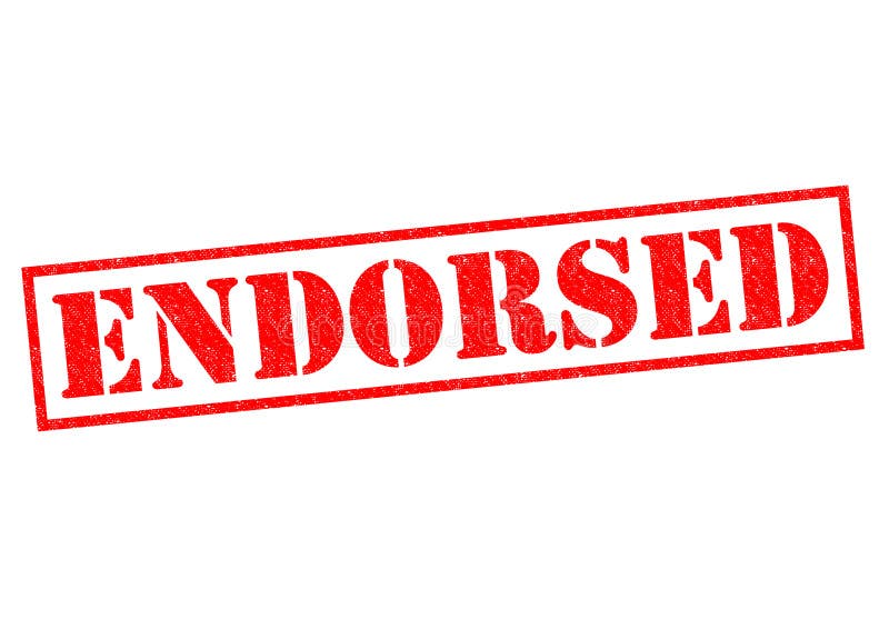 Endorsed Stock Illustrations – 2,036 Endorsed Stock Illustrations ...