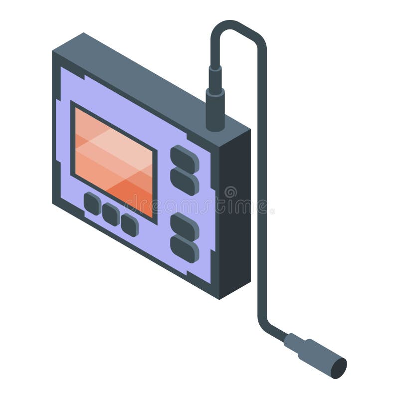 Endoscope Device Icon, Isometric Style Stock Vector - Illustration of ...