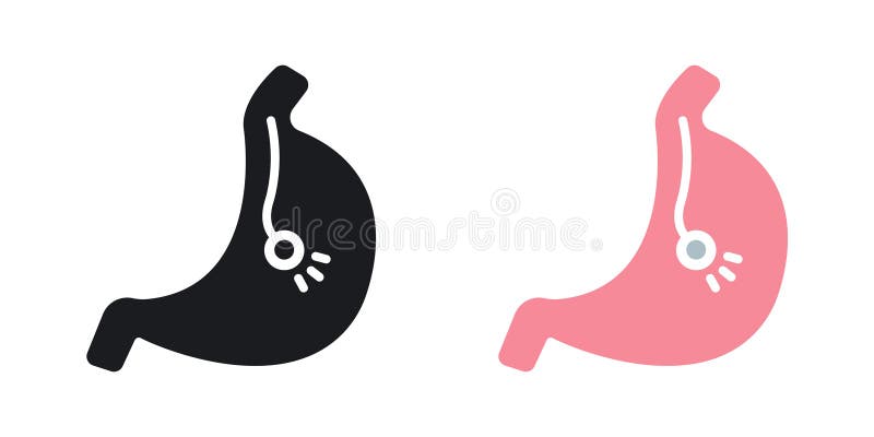 Endoscopy icon vector stock vector. Illustration of medicine - 348158227
