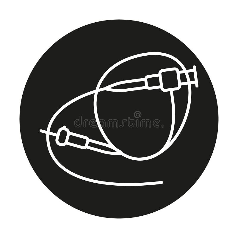 Endoscopy Procedure Line Black Icon Stock Vector - Illustration of line ...